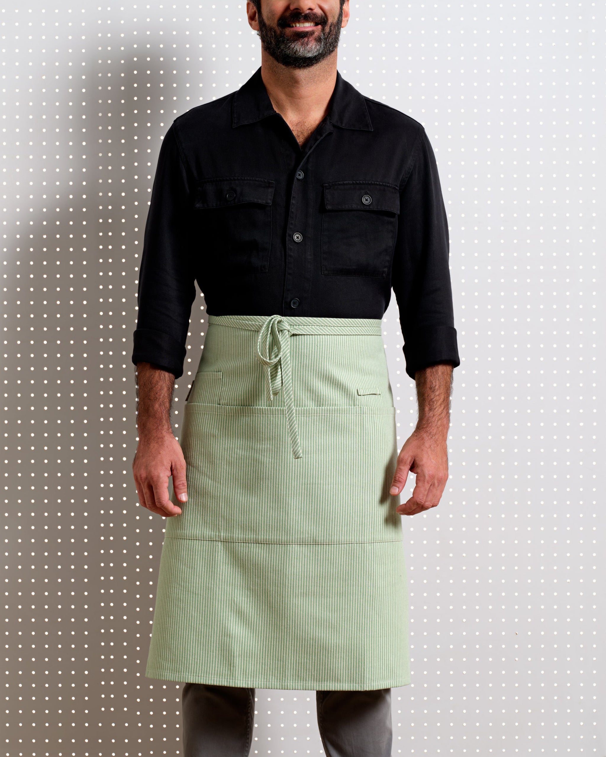 Restaurant Server Apron – Cotton Bistro Apron with Deep Pockets